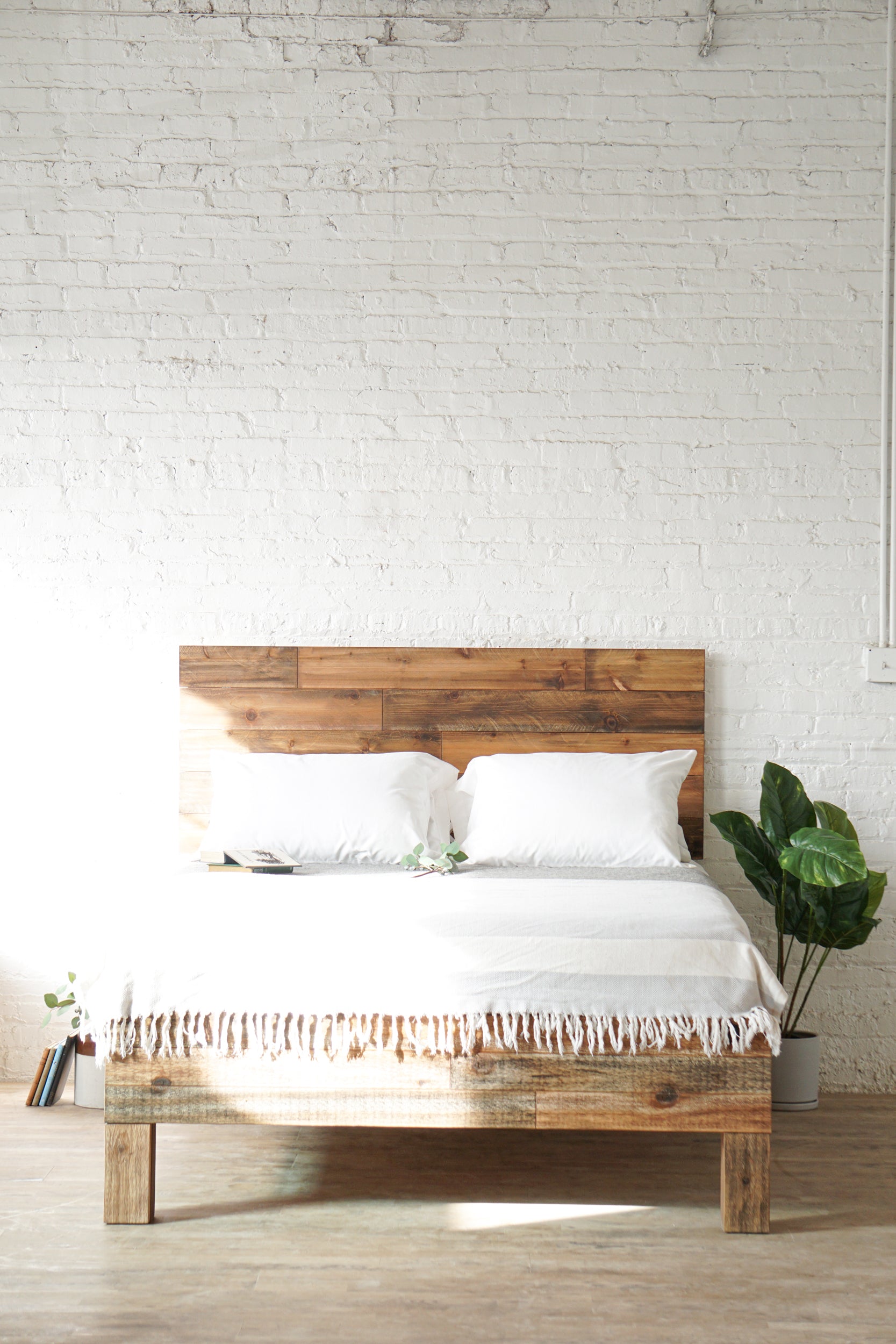 Reclaimed Barn Wood Bed